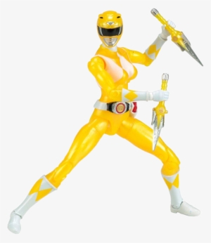 Legacy Mmpr Yellow Ranger Metallic - Power Rangers Mighty Morphin ...