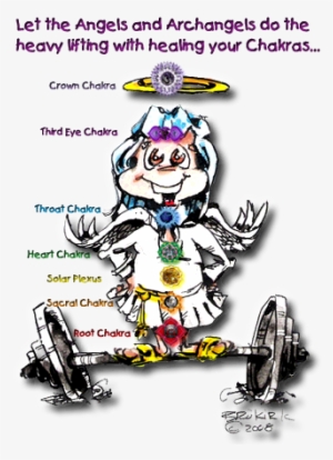 Chakra Locations - Chakras And Their Angels PNG Image | Transparent PNG ...