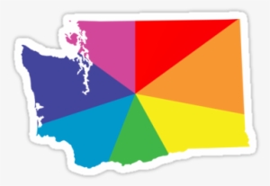 Washington Color Burst By Chromatosis - State Of Washington Png PNG ...