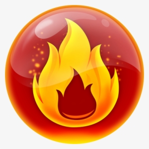 Fire - Flame Circle Symbol Png PNG Image | Transparent PNG Free ...