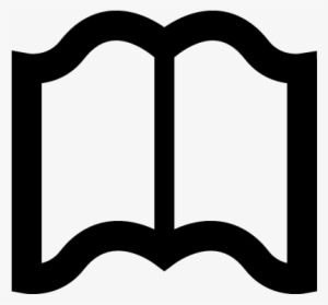 Opened Book Outline Public Domain Vectors - Open Book Outline PNG Image ...