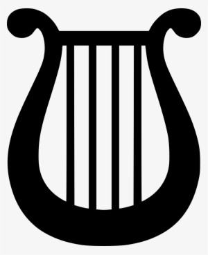 Lyre Instrument Comments - Line Drawing Of A Lyre PNG Image ...