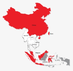 Peta - China And Southern Asia PNG Image | Transparent PNG Free ...