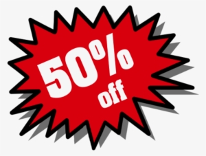 50 Percent Off Transparent PNG Image | Transparent PNG Free Download on ...