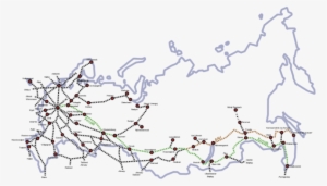 Image - Map Of Russian Railways PNG Image | Transparent PNG Free ...