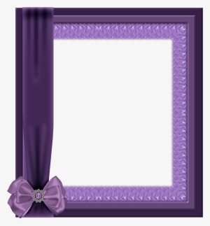 Violet Clipart Frame - Picture Frame PNG Image | Transparent PNG Free ...