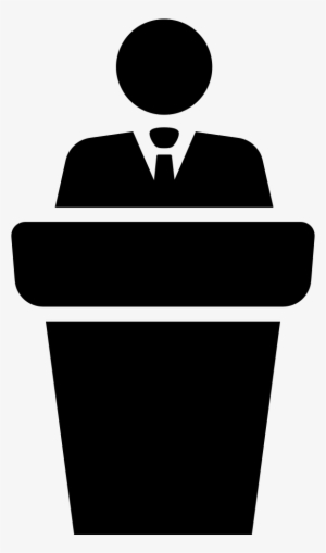 Businessman Presenter Comments - Icon PNG Image | Transparent PNG Free ...