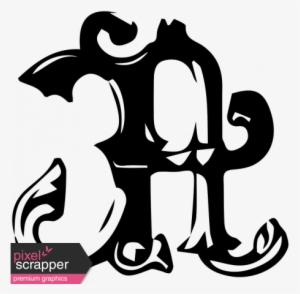 Medieval Letter Template - Letter M Medieval Transparent PNG Image ...