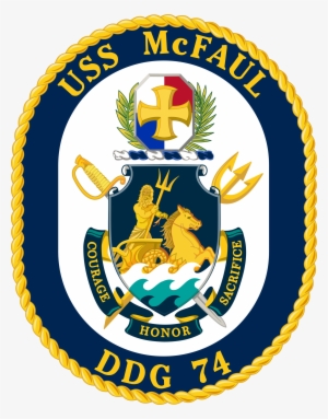 Download Uss Pinckney Ddg-91 Crest - Uss Pinckney (ddg-91) Shower ...