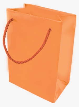 Picture Of Initi Gift Bag - Orange Gift Bags PNG Image | Transparent ...