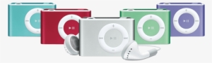 Ipod Shuffle - Ipod Shuffle 2nd Generation Colors PNG Image ...