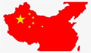 Flag Map Of China & Taiwan - China Map Flag Png PNG Image | Transparent ...