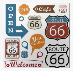 Route 66 Signs - Route 66 Sign PNG Image | Transparent PNG Free ...