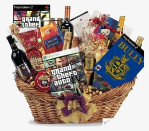 Grand Theft Auto Gift Basket Perfect For Gamers - Gift Basket Of Wine ...
