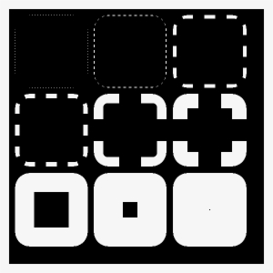 Dashed Border With Radius - Illustration PNG Image | Transparent PNG ...