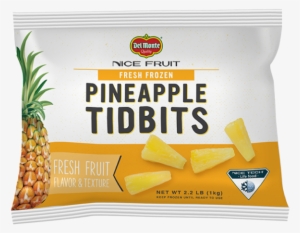 Nice Fruit Pineapple Tidbits - Del Monte PNG Image | Transparent PNG ...
