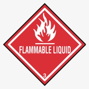 Next - Class 3 Dangerous Goods Label PNG Image | Transparent PNG Free ...