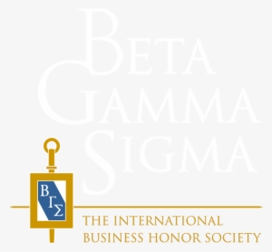 Stacked Clear Logo White - Beta Gamma Sigma Logo PNG Image ...