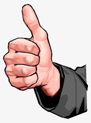 Vector Illustration Of Nonverbal Communication Hand - Success ...