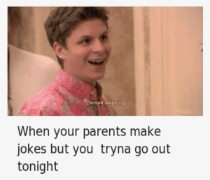 Michael Cera, Parents, And Jokes - Arrested Development Forced Laughter ...