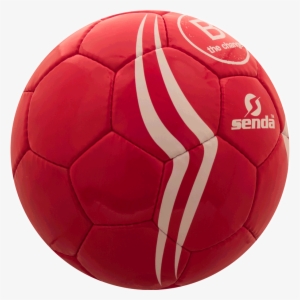 Side Of Senda B Corporation Soccer Ball - Red Soccer Ball Png PNG Image ...