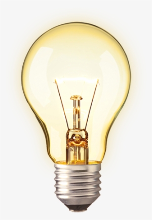 Foco Transparente Aislado - Incandescent Light Bulb PNG Image ...