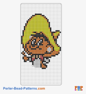 Perler Bead Pattern Speedy Gonzales - Shrek Perler Beads PNG Image ...
