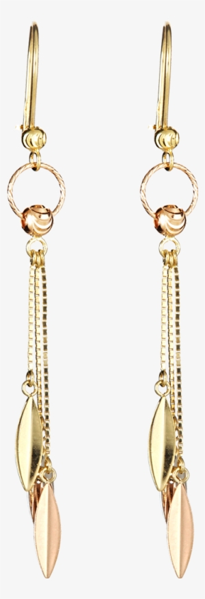 Long Gold Dangle Earring PNG Image | Transparent PNG Free Download on ...