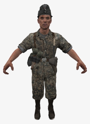 German Waffen-ss Model Waw - Call Of Duty 5 World At War German PNG ...