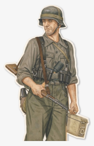German Army Infantryman Wwii - Soldier PNG Image | Transparent PNG Free ...