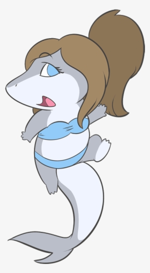 Know Your Meme Clip Transparent Stock - Sharky Girl PNG Image ...