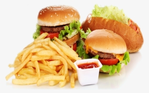 Fast Food Banner - Junk Food Transparent Background PNG Image ...