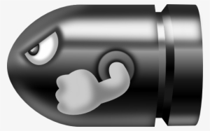 Bullet Bill - Mario Bros 8 Bits PNG Image | Transparent PNG Free ...
