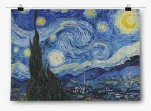 Van Gogh Starry Night PNG Image | Transparent PNG Free Download on SeekPNG