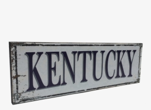 Kentucky Wood Sign - Signage PNG Image | Transparent PNG Free Download ...