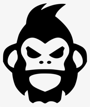 Angry Gorilla Monkey Rage Comments PNG Image | Transparent PNG Free ...