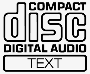 Cd Audio Text - Compact Disc Digital Audio Text PNG Image | Transparent ...