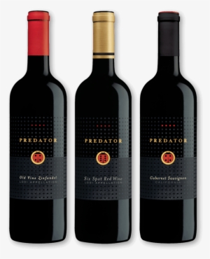 Predator Banner Bottles - 2015 Predator Six Spot Lodi Red Blend 750ml ...