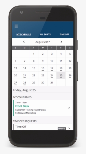 Members Will Want To Use The Calendar View When Requesting - Android Timeline List Github PNG ...