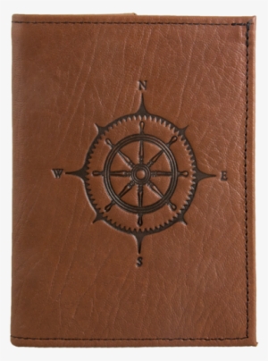 Leather Traveler Wallet - Leather Compass PNG Image | Transparent PNG ...
