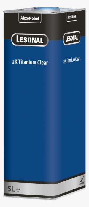 Les 2k Titanium Clear 5l - Lesonal 2k Hs Premium Clear 420 5 Liter PNG ...