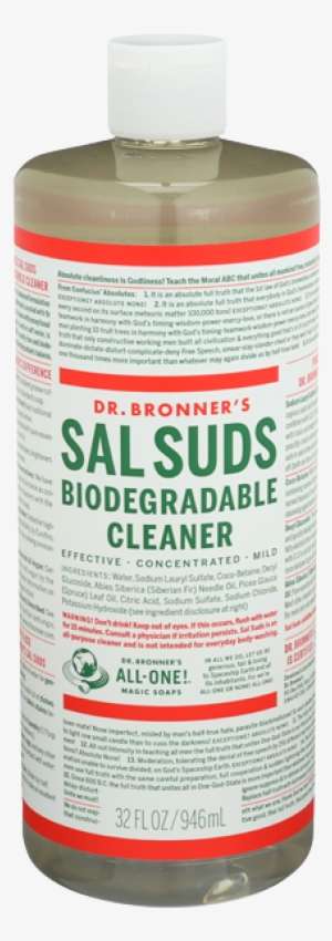 Bronners Sal Suds Cleaner Biodegradable - Dr. Bronners, Sal Suds ...