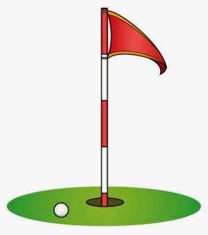 Flags Clipart Golf Ball - Golf Flag Vector Png PNG Image | Transparent ...
