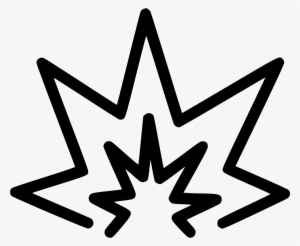 Explosion Comments - Explosion Icon Svg PNG Image | Transparent PNG ...