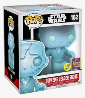 Supreme Leader Snoke Holographic Glow Sdcc 2017 Us - Funko Pop Supreme ...