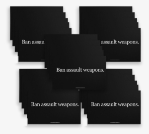 Ban Assault Weapons Sign Pack - Graphic Design PNG Image | Transparent ...