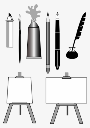 Big Image - Artist Tools Clip Art PNG Image | Transparent PNG Free ...