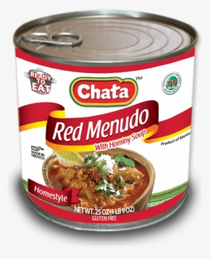Chata Red Menudo 25 Oz Chata White Menudo - Chata Refried Black Beans ...