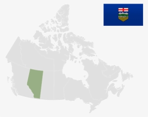 Map Of Canada - Alberta Flag PNG Image | Transparent PNG Free Download ...