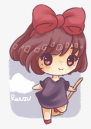 Chibi Kiki By Cupkik - Kiki's Delivery Service Chibi PNG Image ...